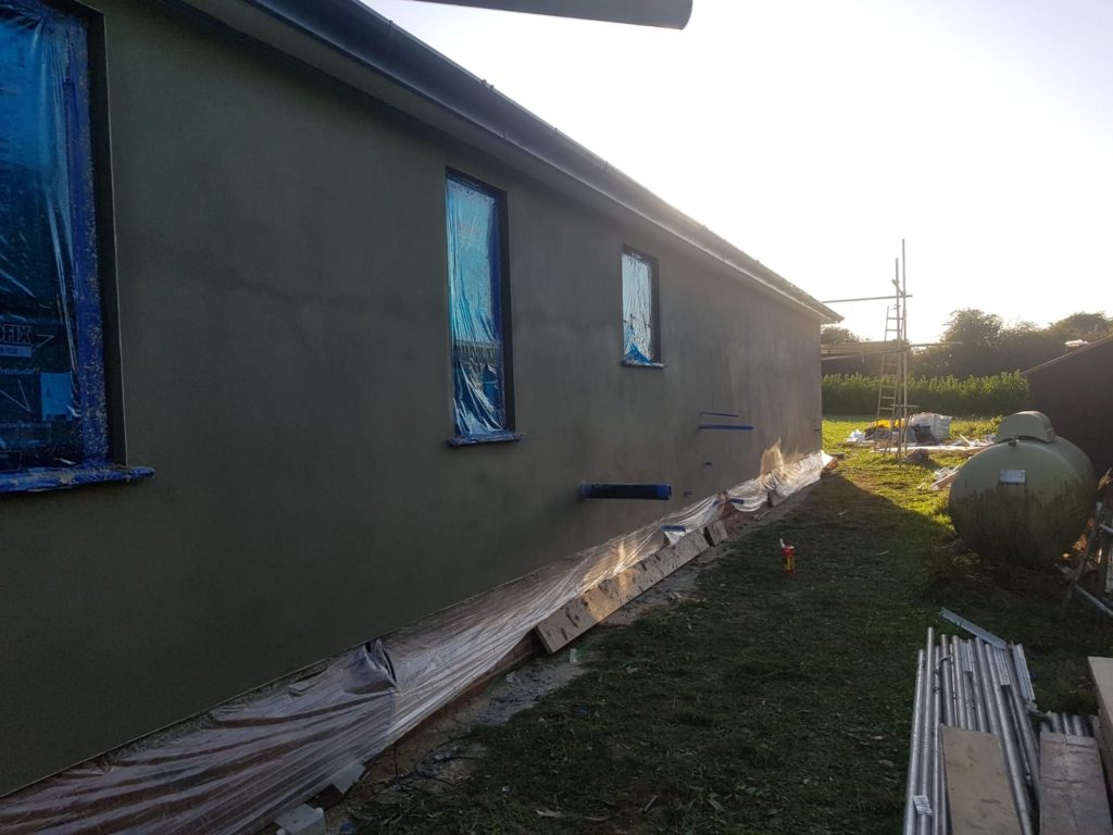 Thin Coat Render System - Magply renderboard & a Krend render system